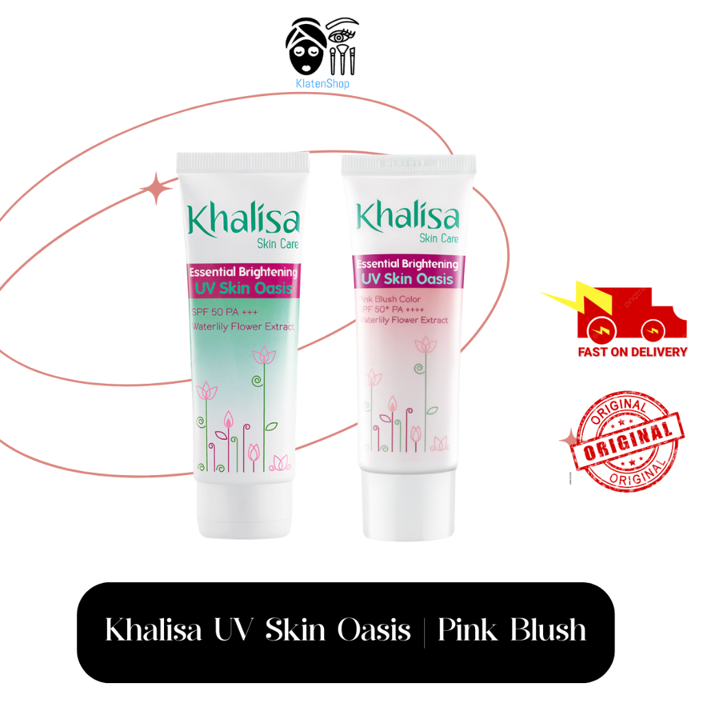 Jual Khalisa UV Skin Oasis 40gr | Shopee Indonesia
