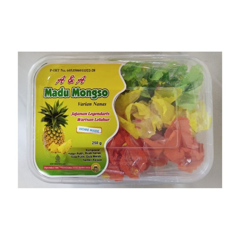 Jual Madu Mongso Varian Nanas By A&A Oleh-oleh khas Kediri Jajan ...