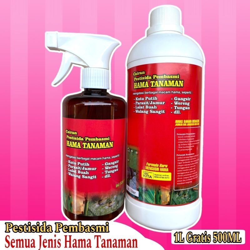 Jual OBAT PEMBASMI SEMUA JENIS HAMA TANAMAN | AMAN UNTUK TANAMAN | 100% ...