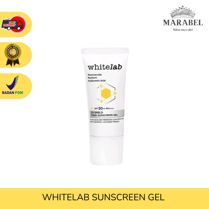 Jual Whitelab UV Tank Sunscreen Gel Spf 50++ Pa++++ 30g | Shopee Indonesia