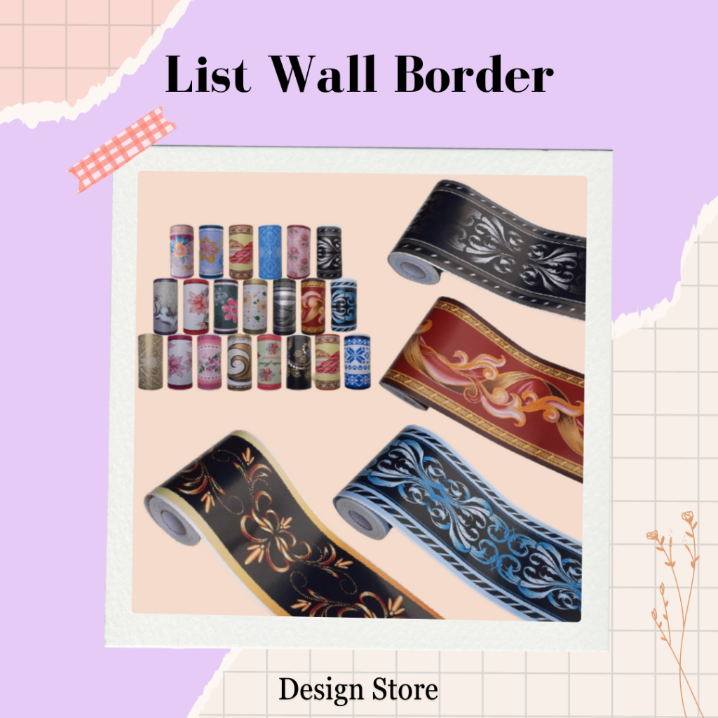 Jual List Wall Border Premium List Border Dinding Premium Wall Border ...