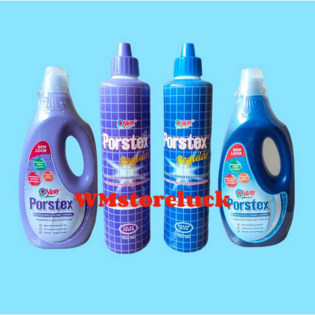 Jual PORSTEX YURI reguler pembersih porcelain & keramik/cairan ...