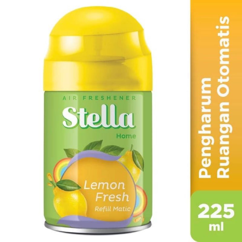 Jual STELLA MATIC REFILL 225ML/ REFILL PENGHARUM RUANGAN STELLA ...