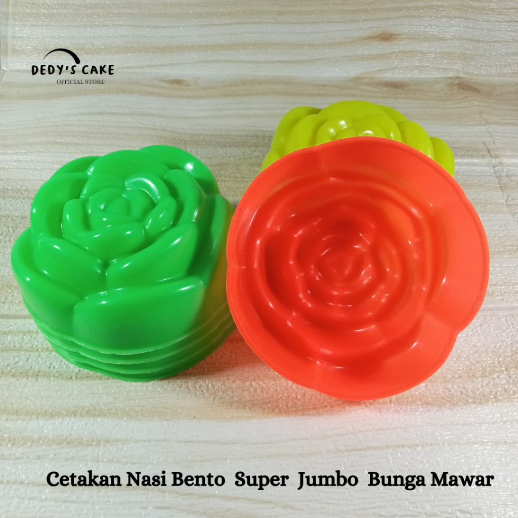 Jual Cetakan Nasi Bento Super Jumbo Bunga Mawar 10 cm | Shopee Indonesia