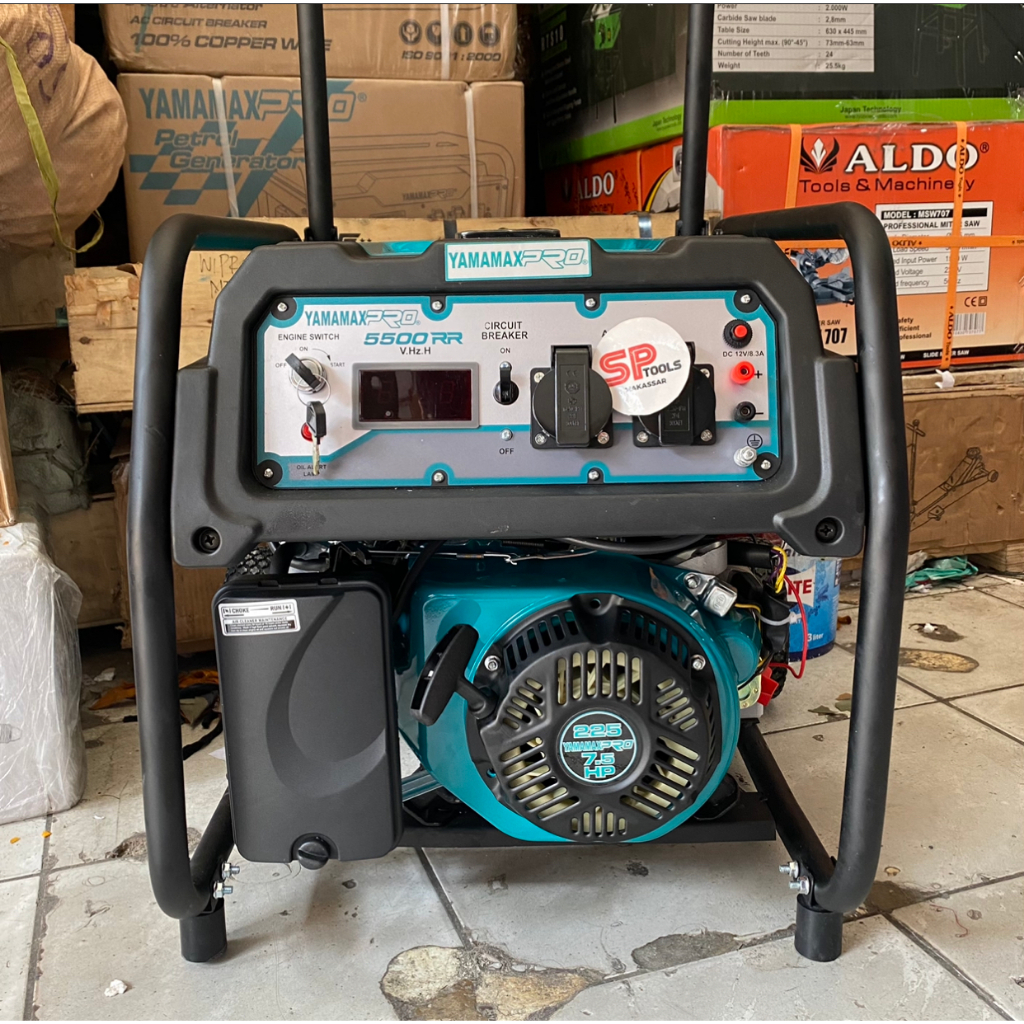 Jual MESIN GENSET GENERATOR BENSIN 3500 WATT RUBICON YAMAMAX PRO 5500RR ...