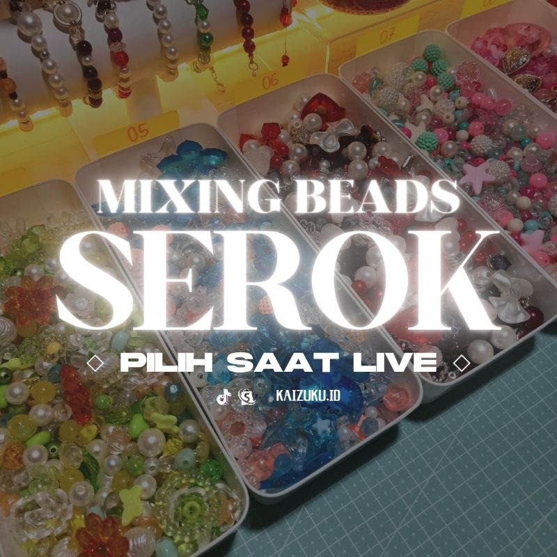 Jual MIXING BEADS (BAHAN MANIK DIY | MANIK-MANIK MIXING | MANIK PREMIUM ...