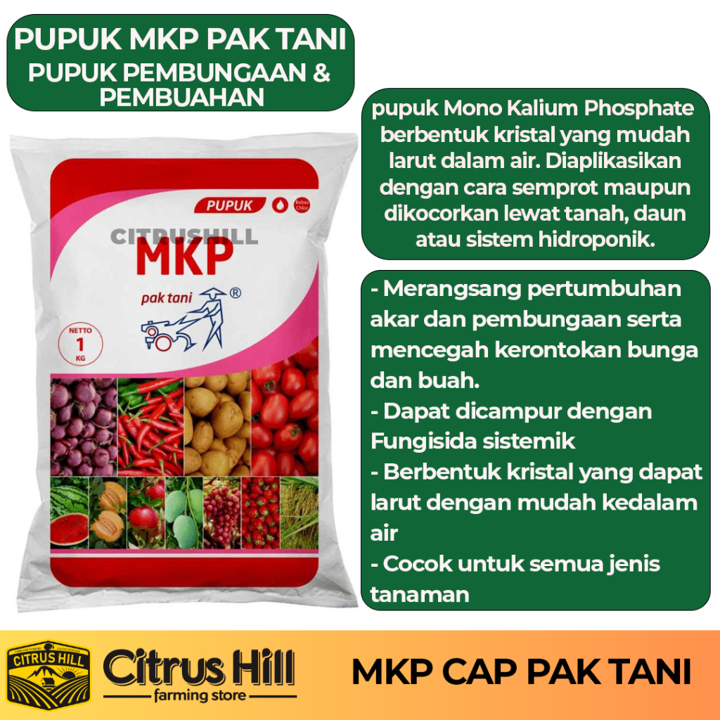 Jual Pupuk MKP Pak Tani - 1kg | Shopee Indonesia