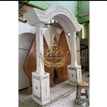 Jual pintu masuk dekorasi kaca terbaru, gapura kaca terbaru, lorong ...