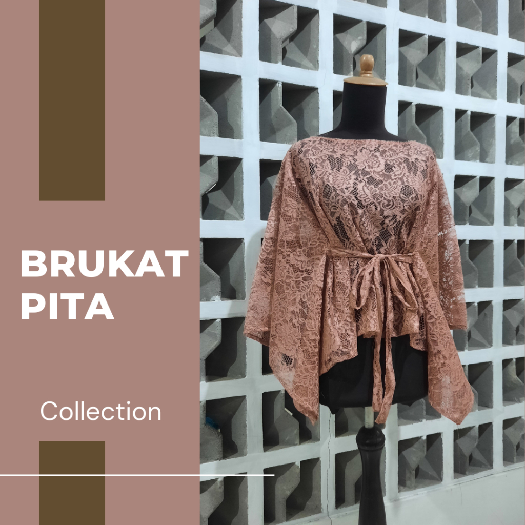 Jual Outer Brukat Atasan Tradisional Pita Brokat Renda Baju Kondangan ...