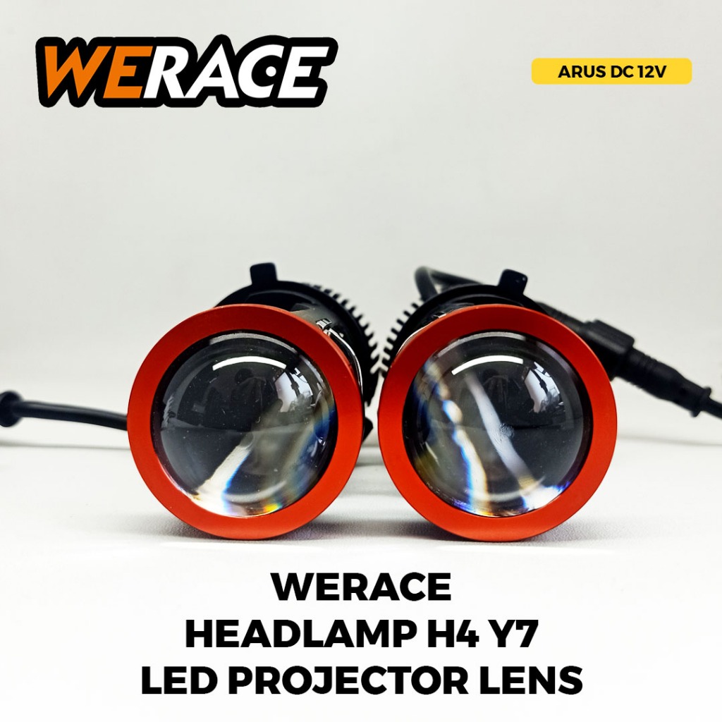 Jual [GUDANG] LED HEADLAMP H4 MINI PROJECTOR PROJIE Y7D Y7 WITH FAN ...