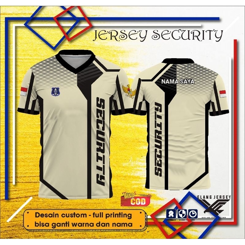 Jual JERSEY SECURITY FULL PRINTING | Shopee Indonesia