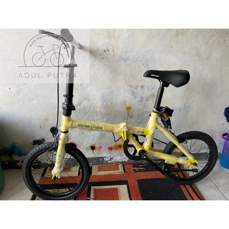 Jual Sepeda lipat senator 16 inc (single) | Shopee Indonesia