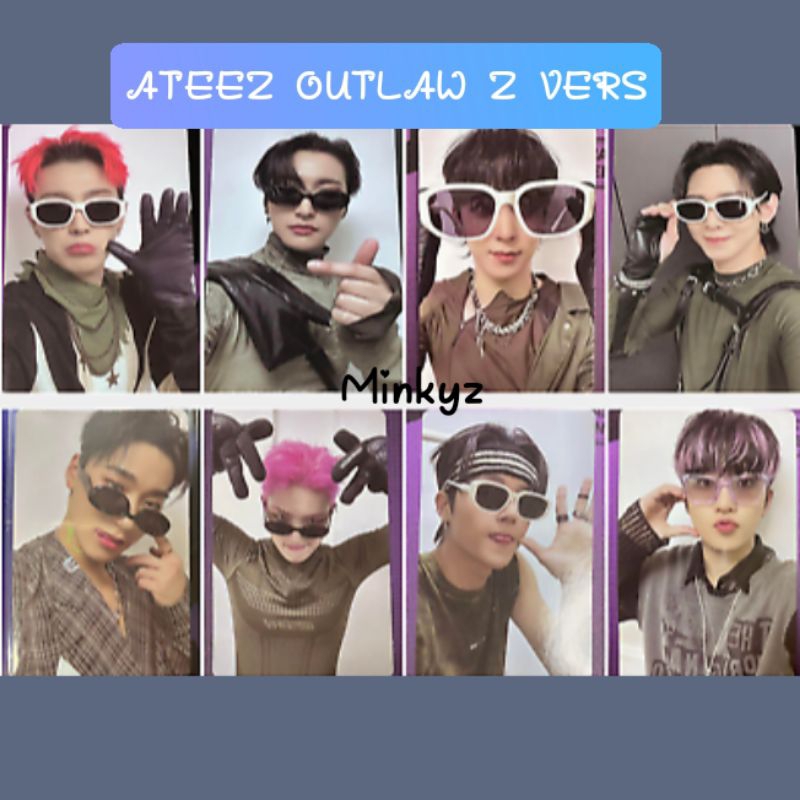Jual PC ATEEZ Z VERS OUTLAW | Shopee Indonesia