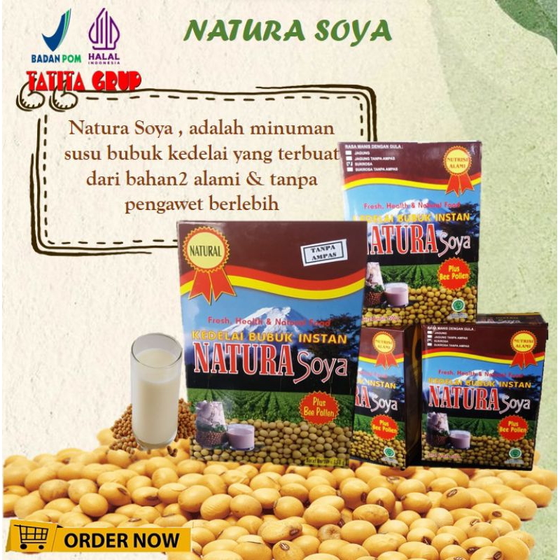 Jual Natura soya/Natura soya murah/Natura soya original/minuman kedelai ...