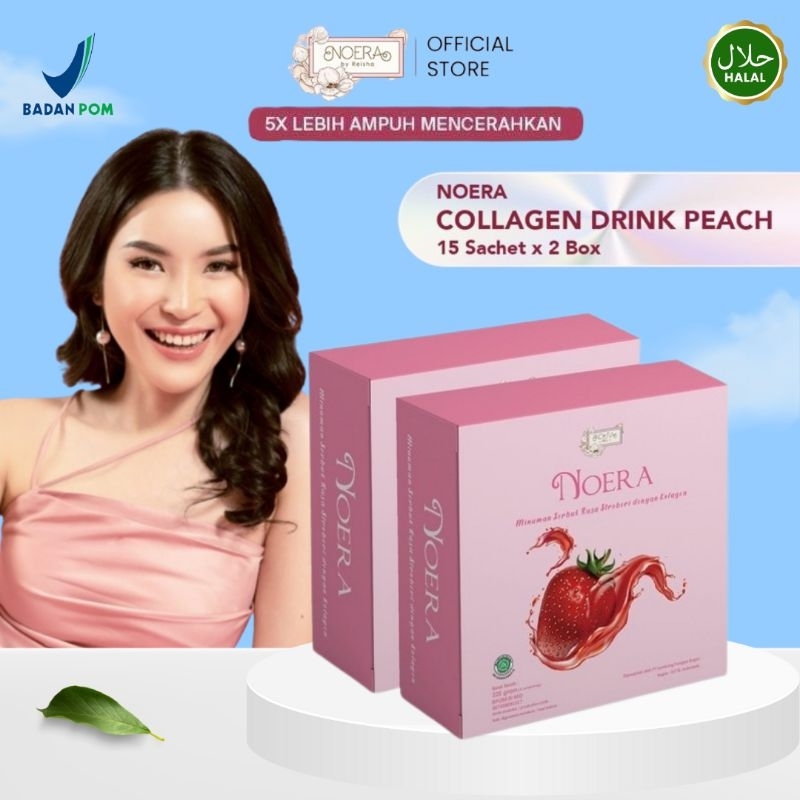 Jual Noera Collagen DrinkMinuman Serbuk Pemutih 5 Kali Lebih Cerah Halal BPOM Original | Shopee ...