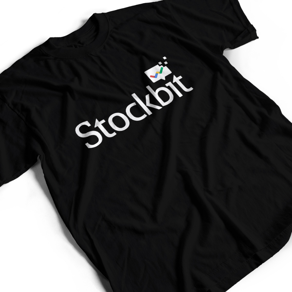 Jual Kaos Pria STOCKBIT LOGO Fintech Dewasa Baju Atasan Unisex | Shopee ...