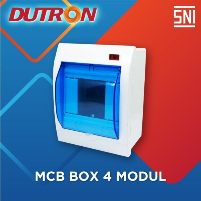 Jual MCB Box Isi 4 Group Outbow / Rumah MCB Dutron | Shopee Indonesia