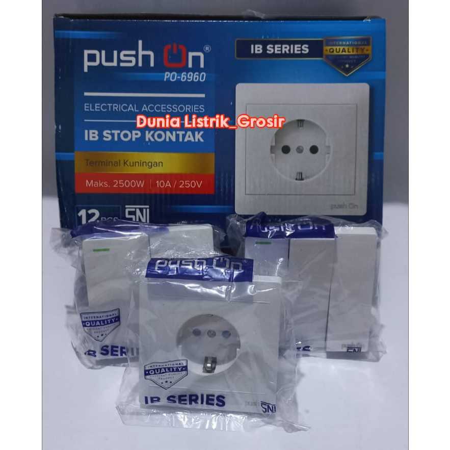 Jual IB Stop / Tanam Dinding / Inbow Push On SNI Terminal Kuningan ...