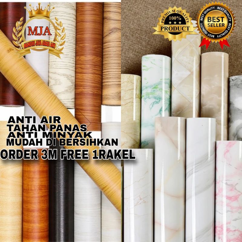Jual HPL STICKER / HPL MOTIF KAYU / PELAPIS KAYU TRIPLEK MEJA DINDING ...