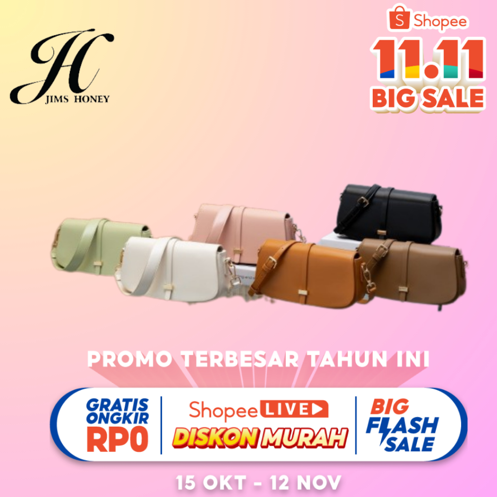 Jual Michelle bag tas selempang wanita original jimshoney free box ...
