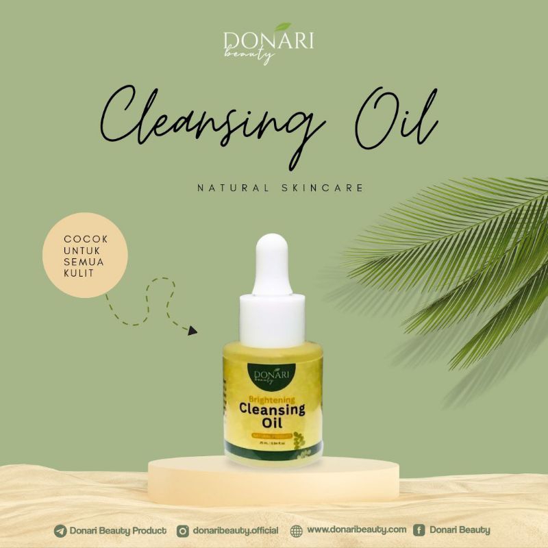 Jual Donari Beauty Brightening Cleansing oil (20ml) | Shopee Indonesia