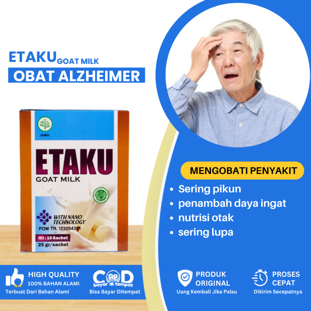 Jual Obat Penyakit Alzheimer, Susu Penambah Daya Ingat, Vitamin Pikun ...