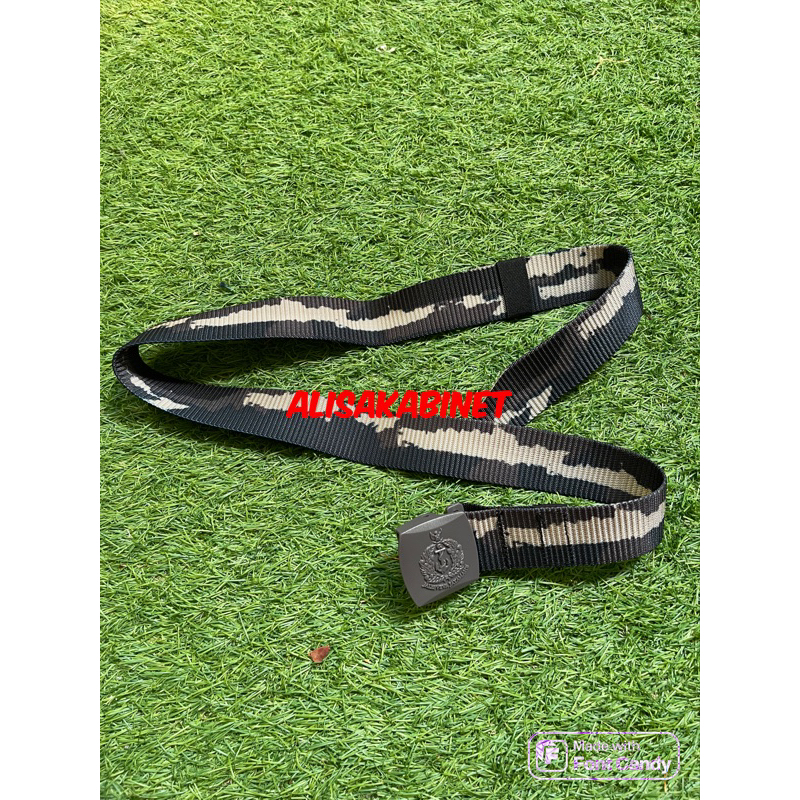 Jual Sabuk PDL Loreng KRI Layar Jatah TNI AL | Shopee Indonesia