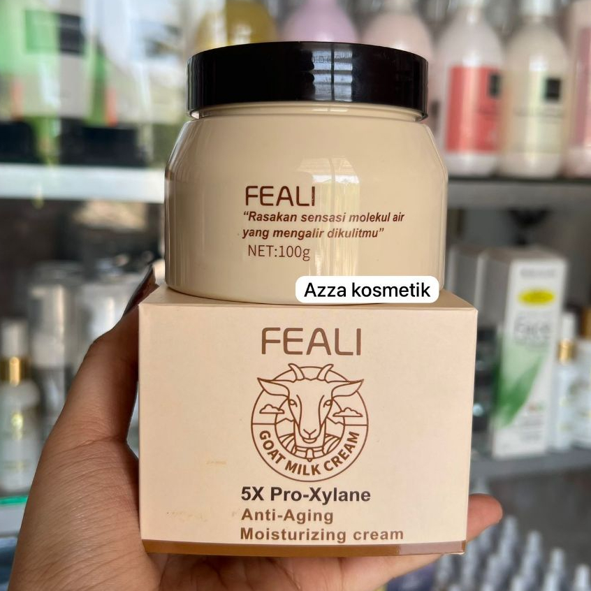 Jual FEALI Moisturizer Cream and Goat Milk Anti-Aging Pelembab Wajah ...