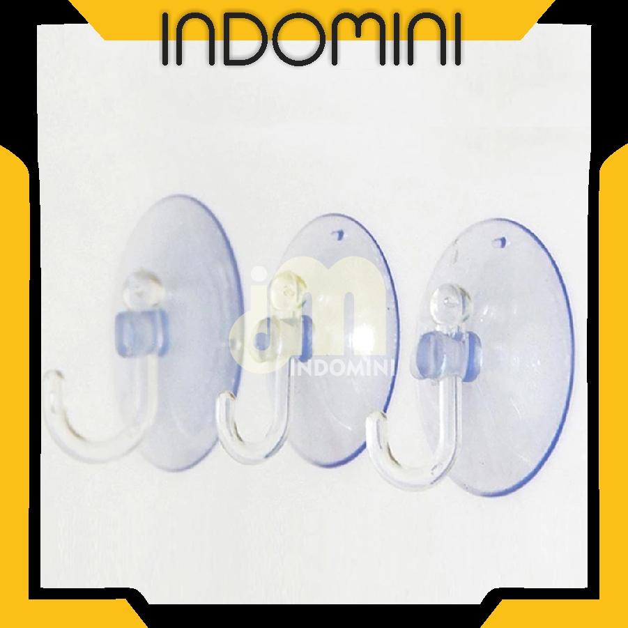Jual INDOMINI Kop Kaca / Tempelan Karet Bening / Gantungan Tempel R1025 ...