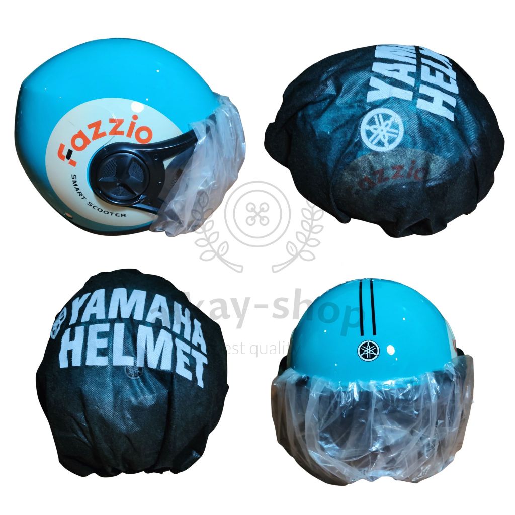 Jual Helm Yamaha Fazzio Original Biru Fazio | Shopee Indonesia