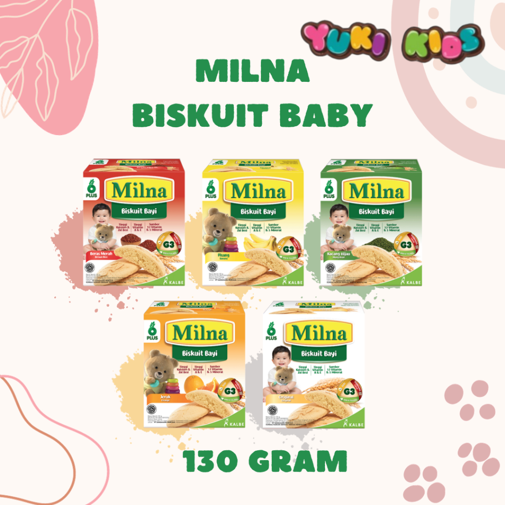 Jual Milna Biskuit 130gr (6-12 Bulan) | Shopee Indonesia