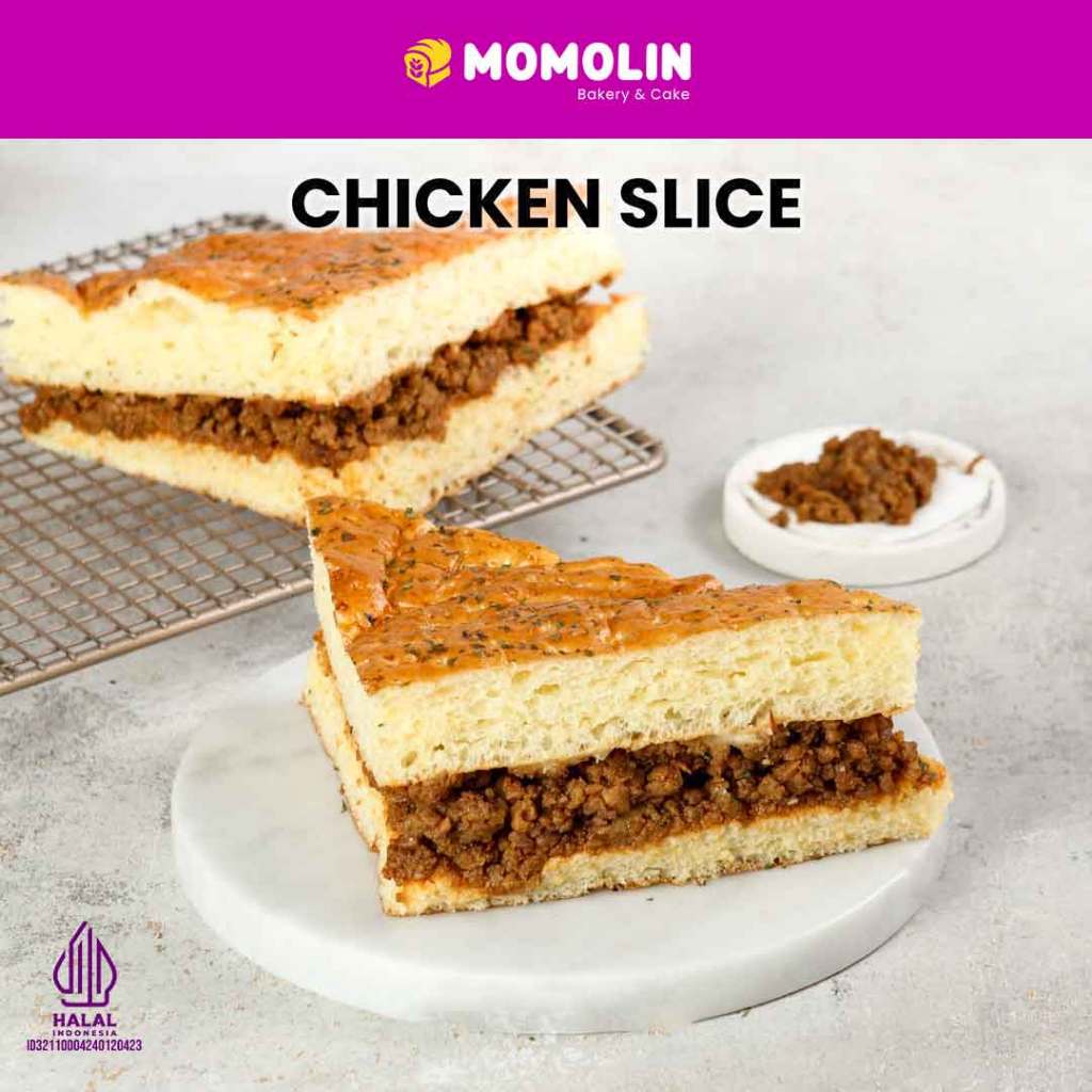 Jual Momolin Bakery Roti Chicken Slice Momolin Bakery | Roti Isi Ayam ...