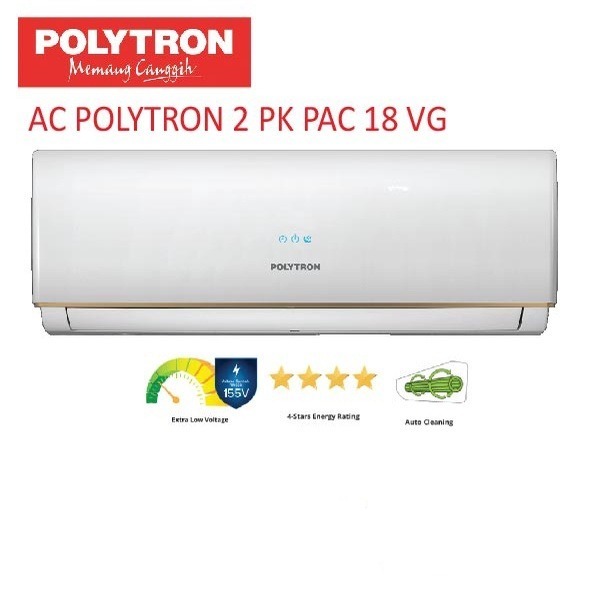 Jual AC INDOOR POLYTRON PAC 18VG / POLYTRON AC STANDARD PAC 18VG [2 PK ...