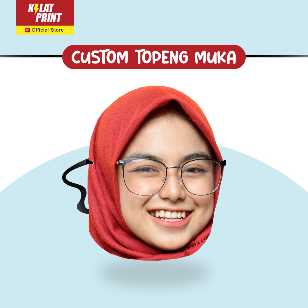 Jual Topeng Custom Wajah Muka Teman Sendiri Ulang Tahun Wisuda | Shopee ...