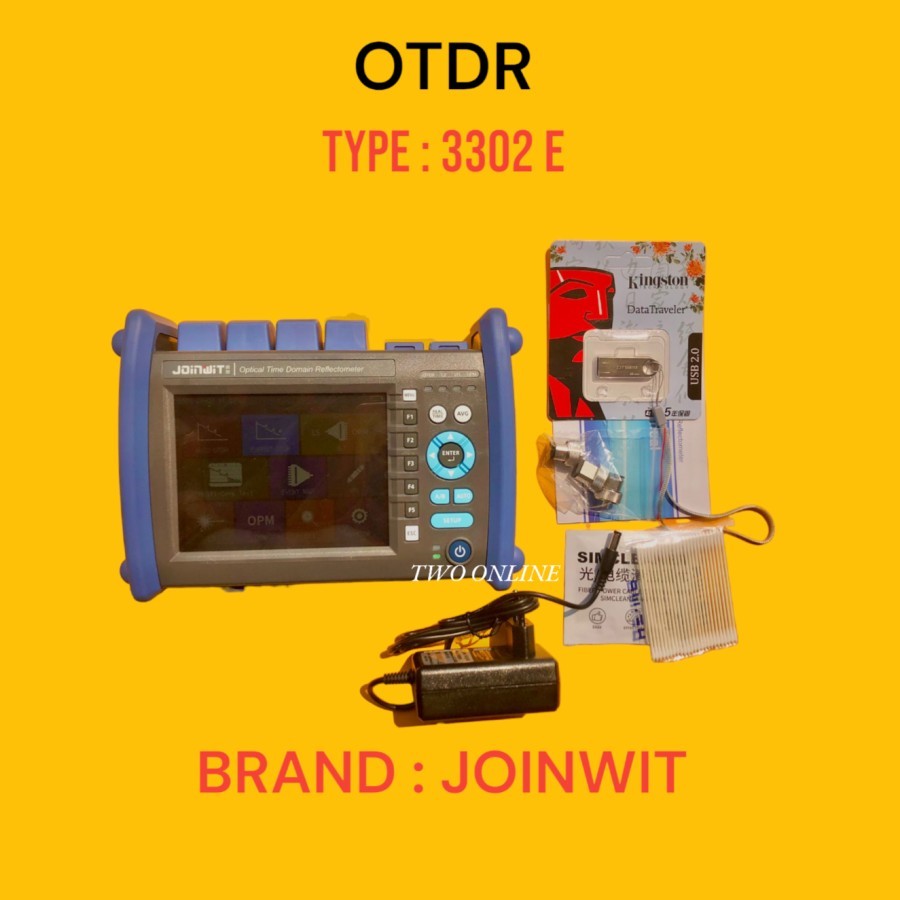 Jual OTDR JOINWIT JW3302 E optical time domain reflectometer jw 3302 E ...