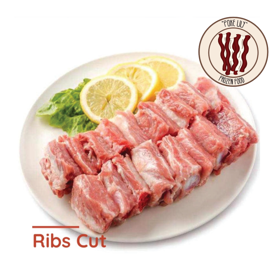Jual BAIKUT BABI 1 KG PREMIUM POTONGAN TULANG IGA PORK RIBS PAI KUT ...