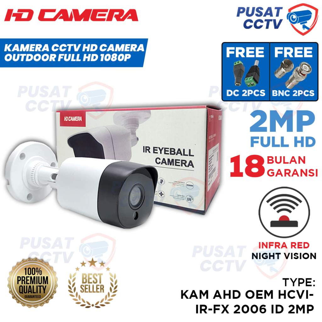 Jual Kamera CCTV Analog Oem Dahua Outdoor 2MP, Resolusi Full HD 1080 ...