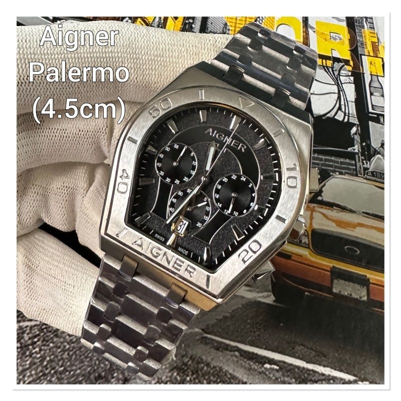 Jual Jam Tangan Aigner Palermo A100304GF Silver | Shopee Indonesia
