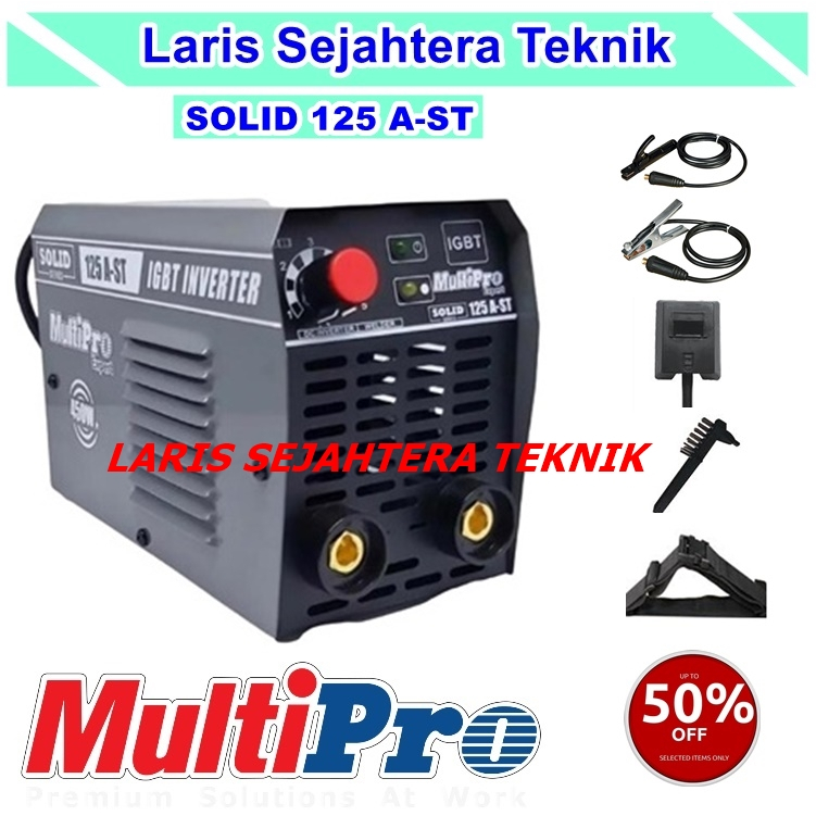 Jual Mesin Las 450 Watt Multipro Solid 125 AST Trafo Las LIstrik ...
