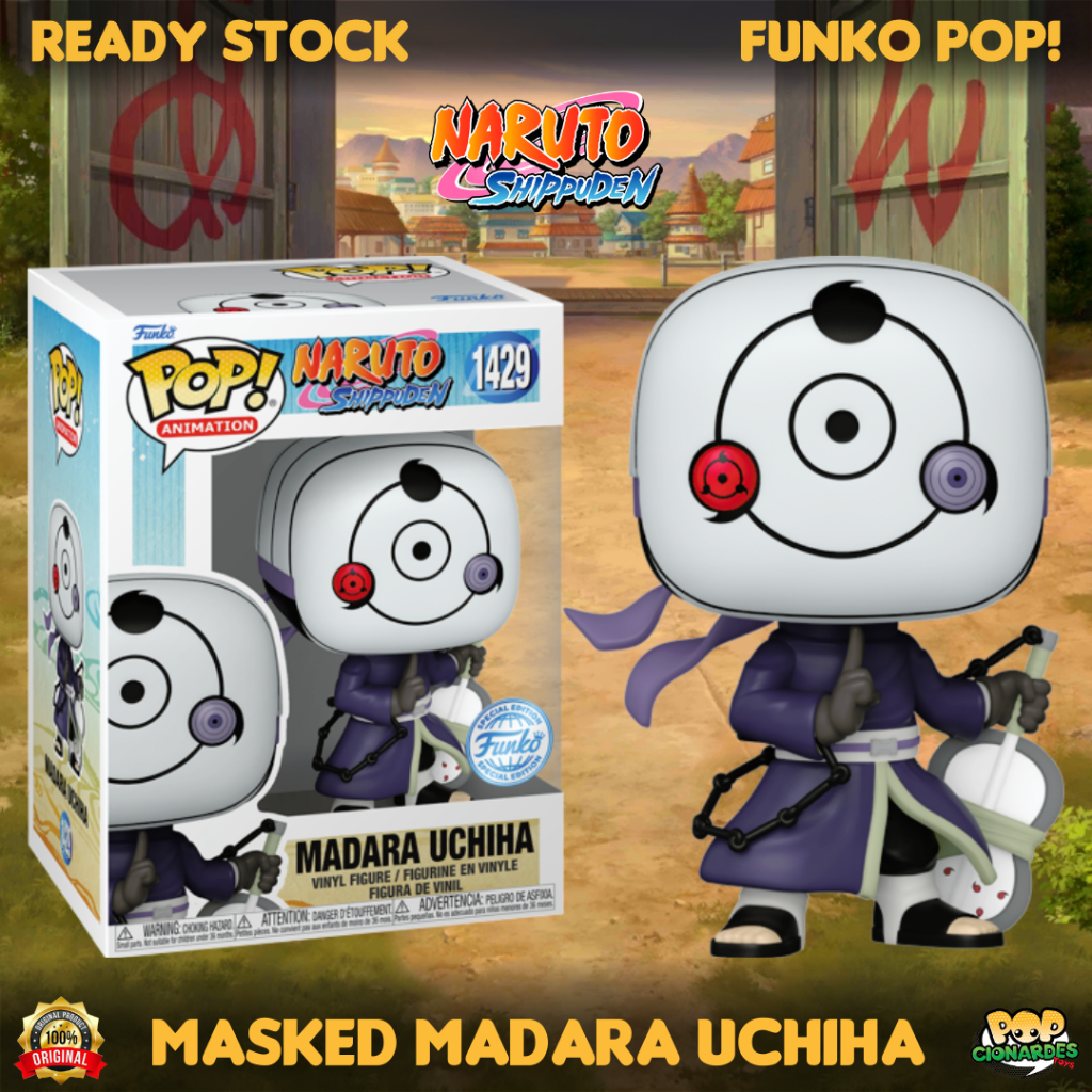 Jual Funko POP Anime - Naruto - Masked Madara Uchiha #1439 | Shopee ...