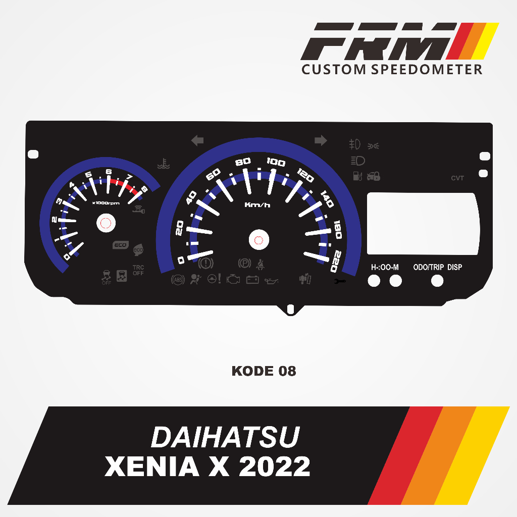 Jual Panel speedometer custom papan speedometer custom Daihatsu Xenia X ...