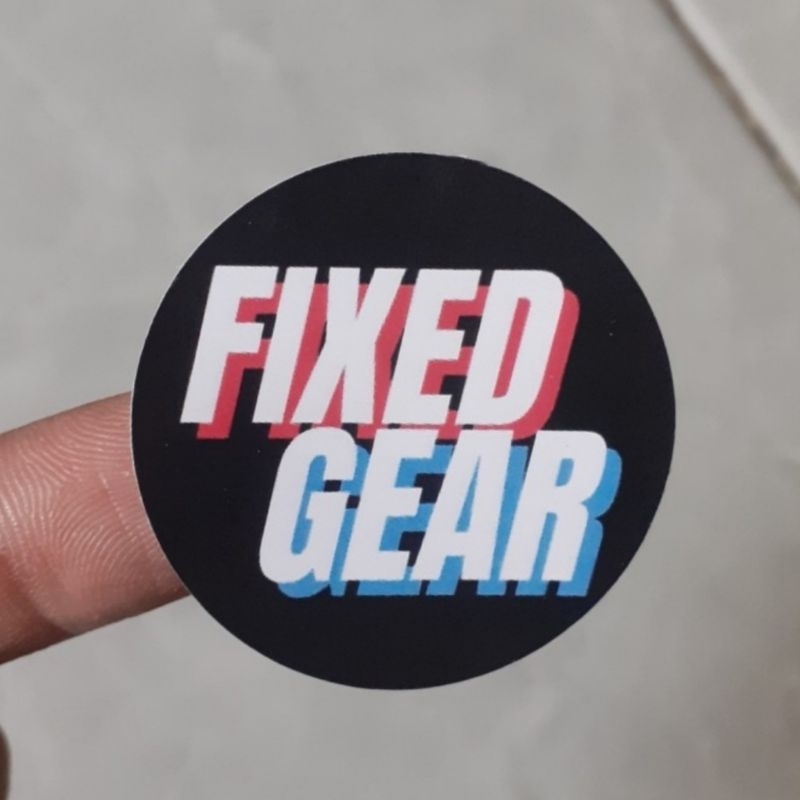 Jual stiker sticker fixie 02 | Shopee Indonesia