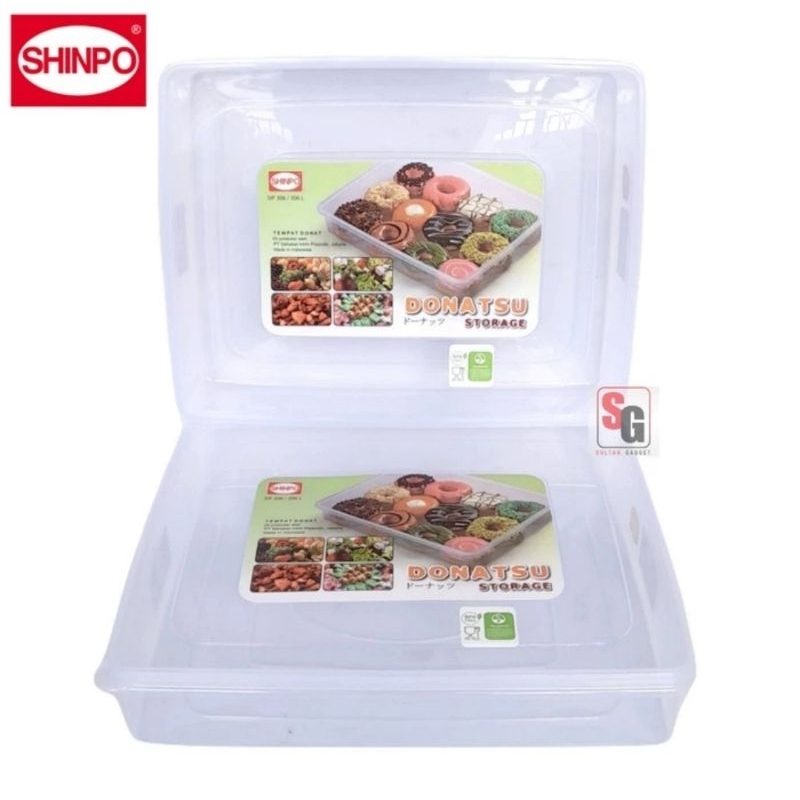Jual KOTAK DONUT / BOX DONUT SHINPO SIP 306 / Donutsu 306 SHINPO ...