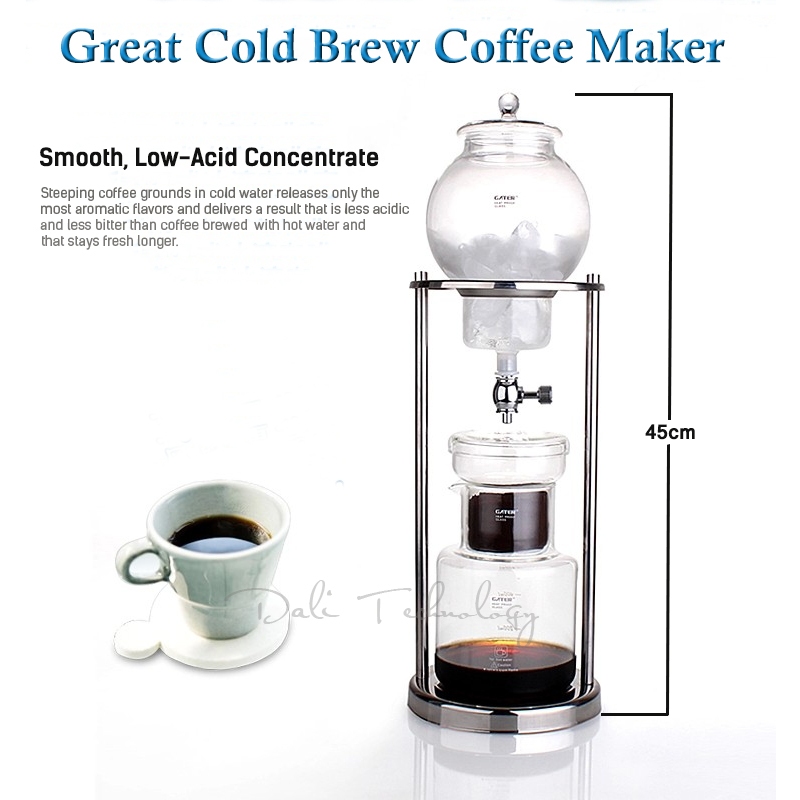 Jual Cold Brew Ice Drip Coffee Maker Gater | Shopee Indonesia