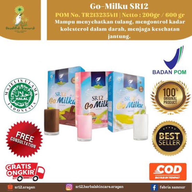 Jual SUSU GOMILKU SR12 (SUSU KESEHATAN) | Shopee Indonesia