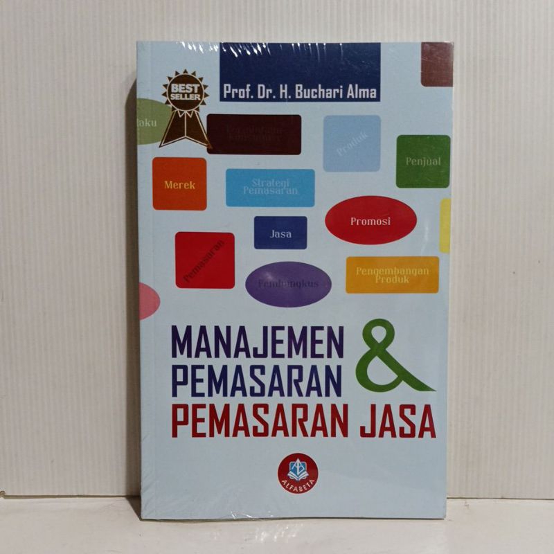 Jual Buku Manajemen Pemasaran dan Pemasaran jasa Buchari Alma Original Alfabeta | Shopee Indonesia