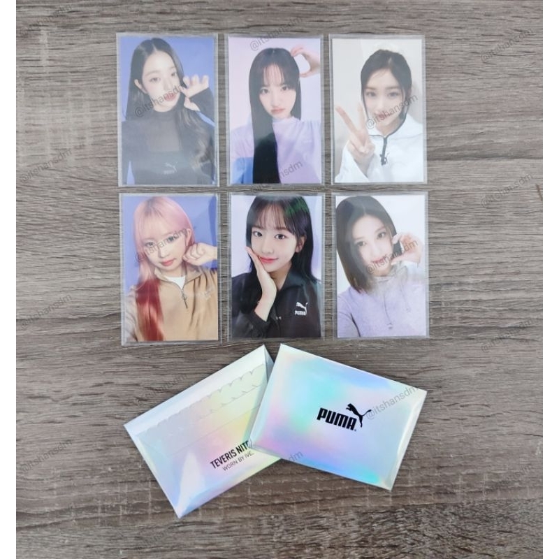 Jual PHOTOCARD IVE x PUMA TEVERIS NITRO Wonyoung Yujin Liz Leeseo Rei Gaeul - worn by ive ...