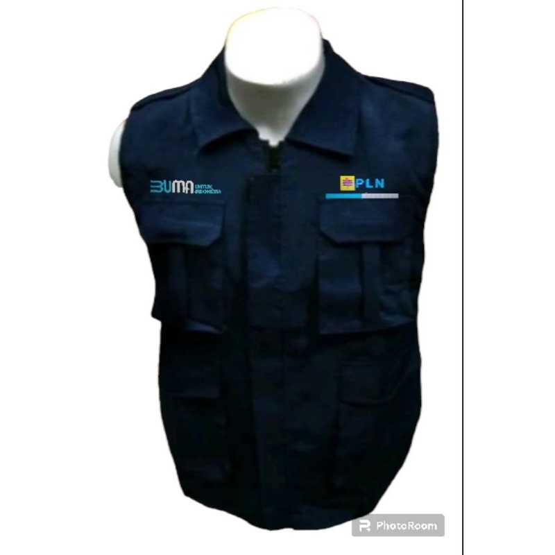Jual rompi PLN biru navy ROMPI LISTRIK PINTAR | Shopee Indonesia