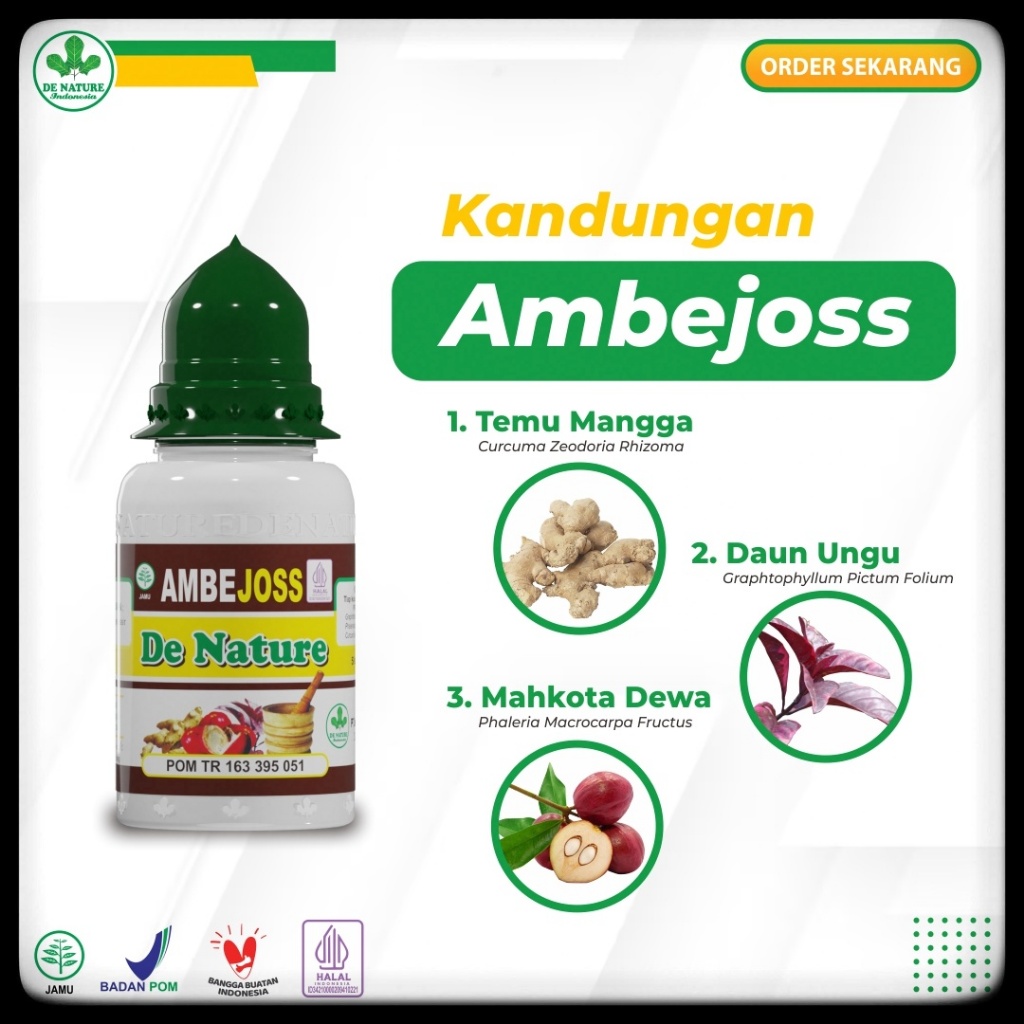 Jual Obat Ambeien Wasir Ambeyen De Nature Ambejoss Ambe joss Ambejos Ambe jos | Shopee Indonesia