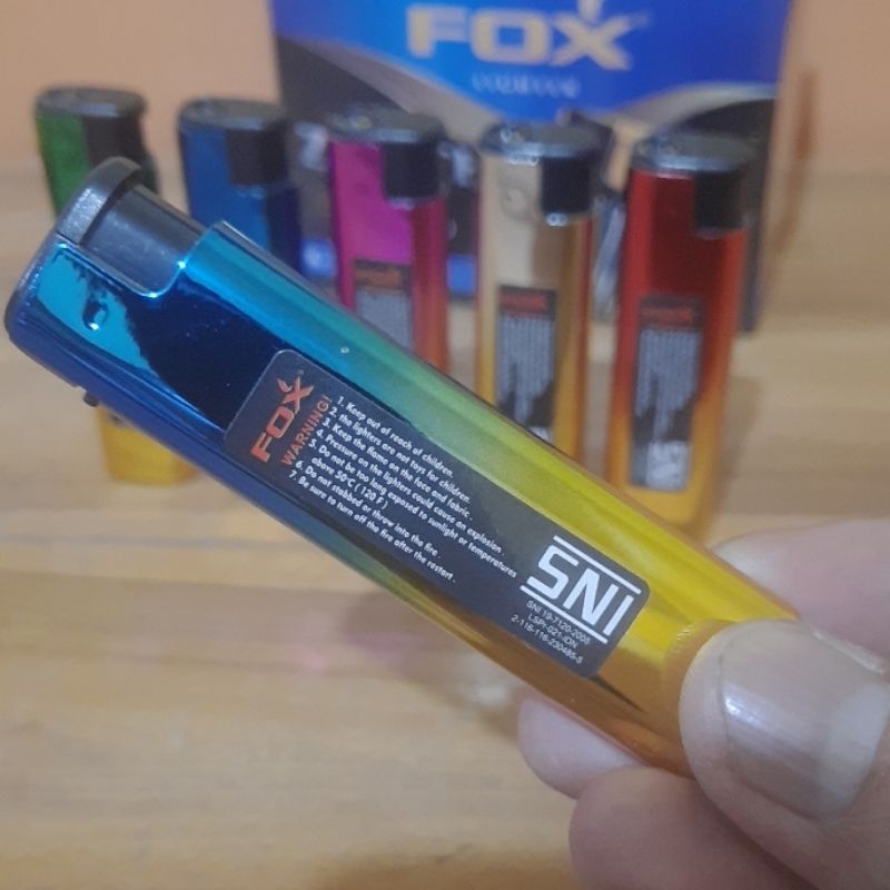 Jual Korek api Bara FOX GRADASI / korek api / korek bara / pemantik ...